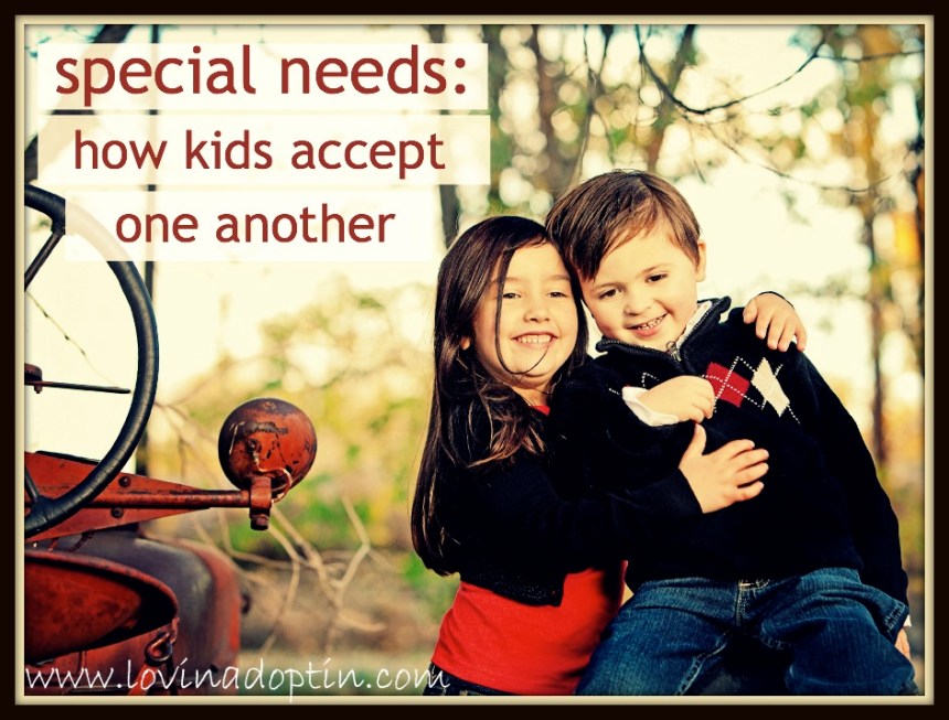 special needs: how kids accept one another – lovin' adoptin' & autism
